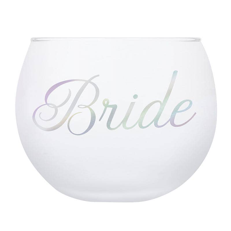 Roly Poly Glass - Bride – Patet Gifts
