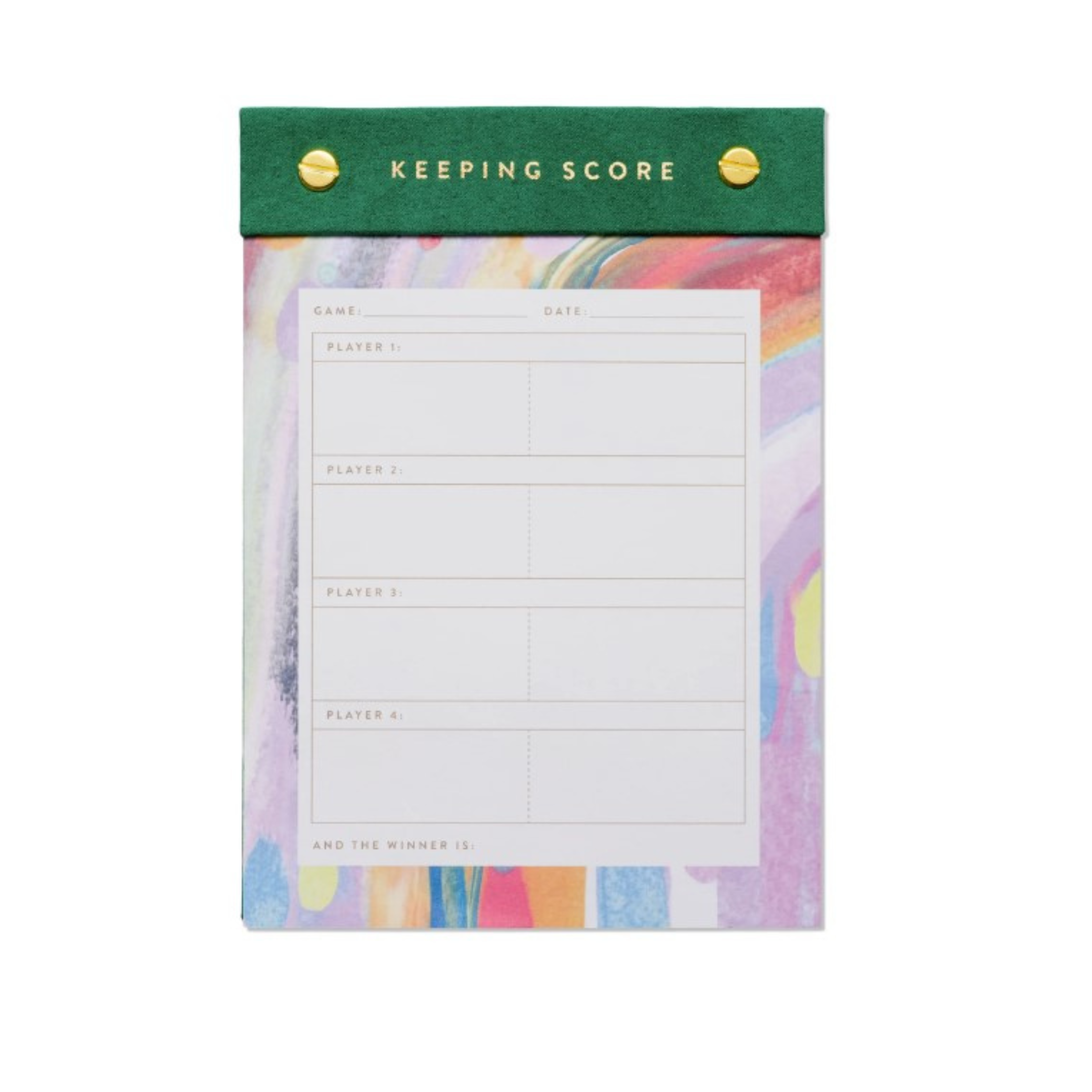 Game Score Post-Bound Pad – Patet Gifts