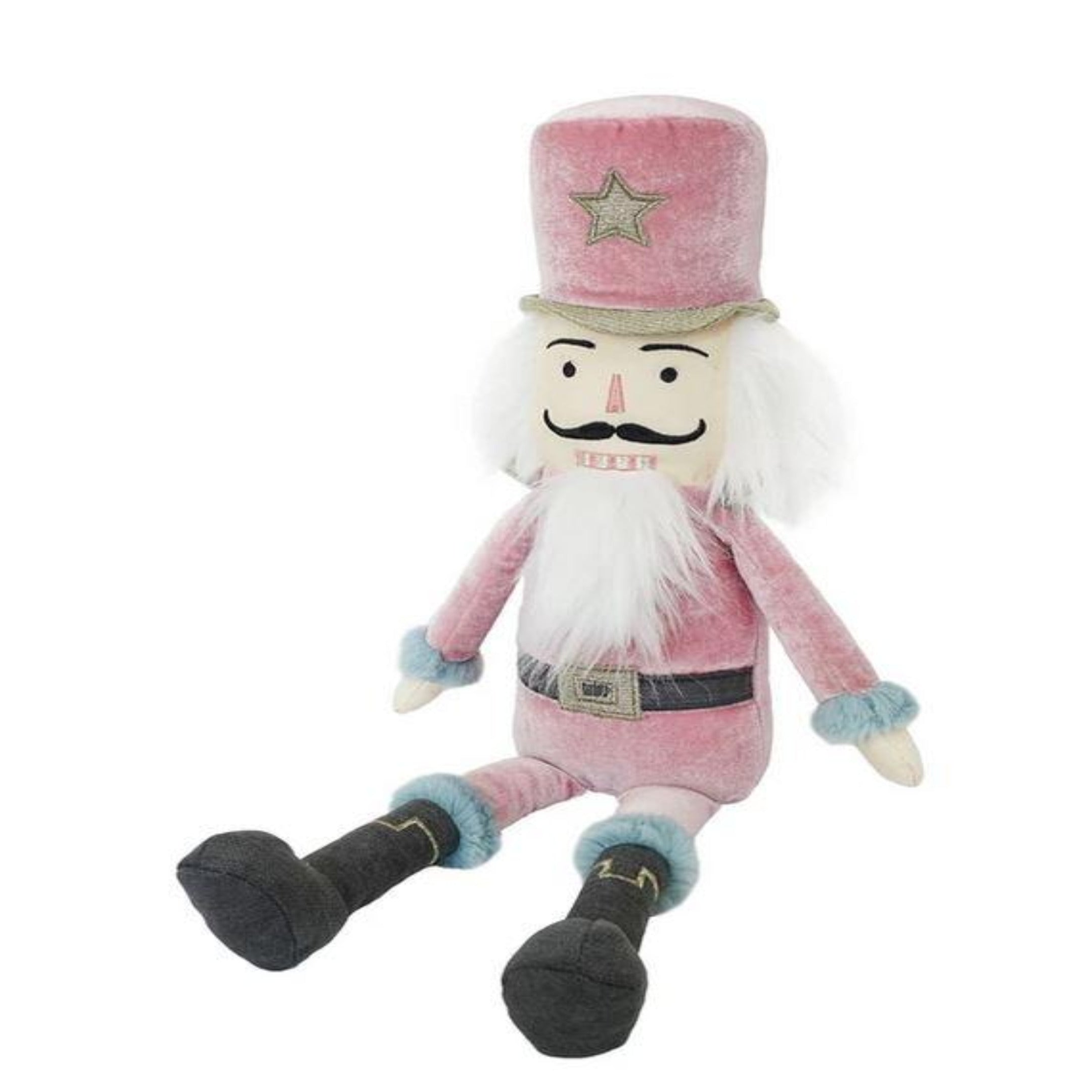 Pink Plush Nutcracker Shelf Sitter – Patet Gifts